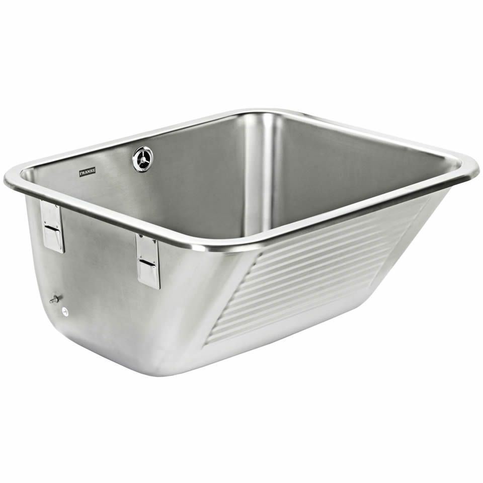 Gowan Home. Franke Utility Single Bowl Inset Sink Stainless Steel